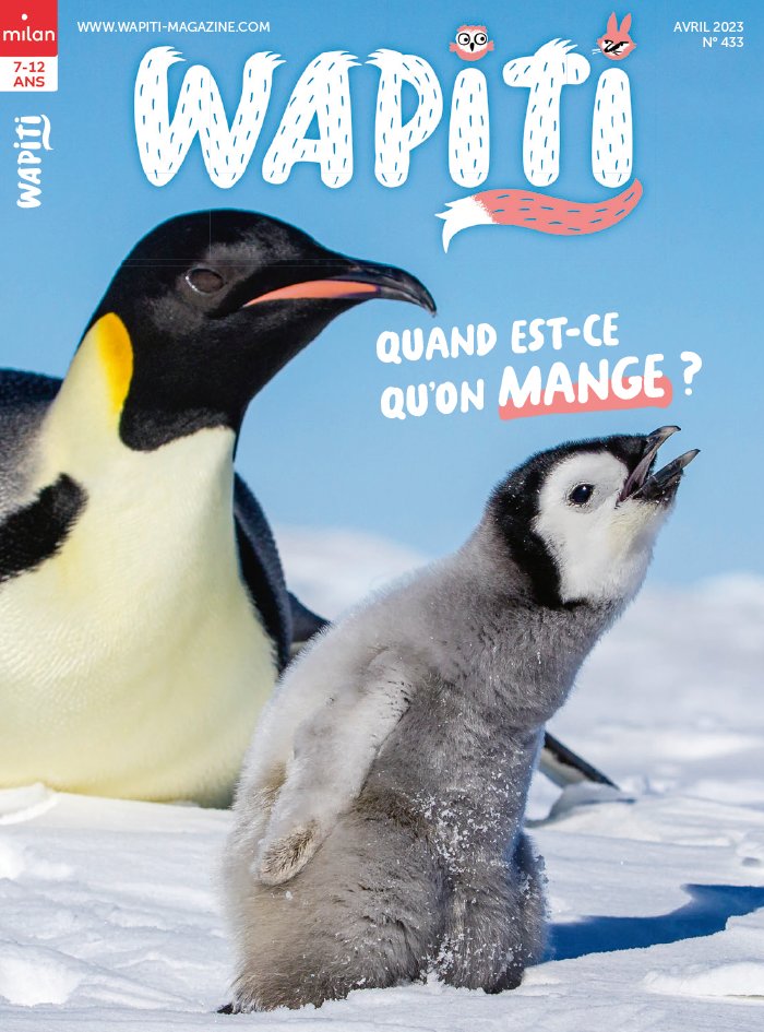 Wapiti N°433 du 27 mars 2023 à télécharger sur iPad