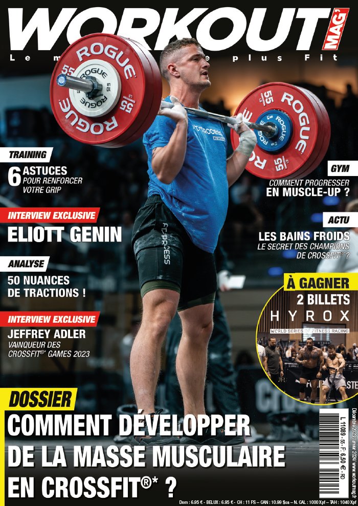 Lisez Workout magazine du 30 novembre 2023 sur ePresse.fr
