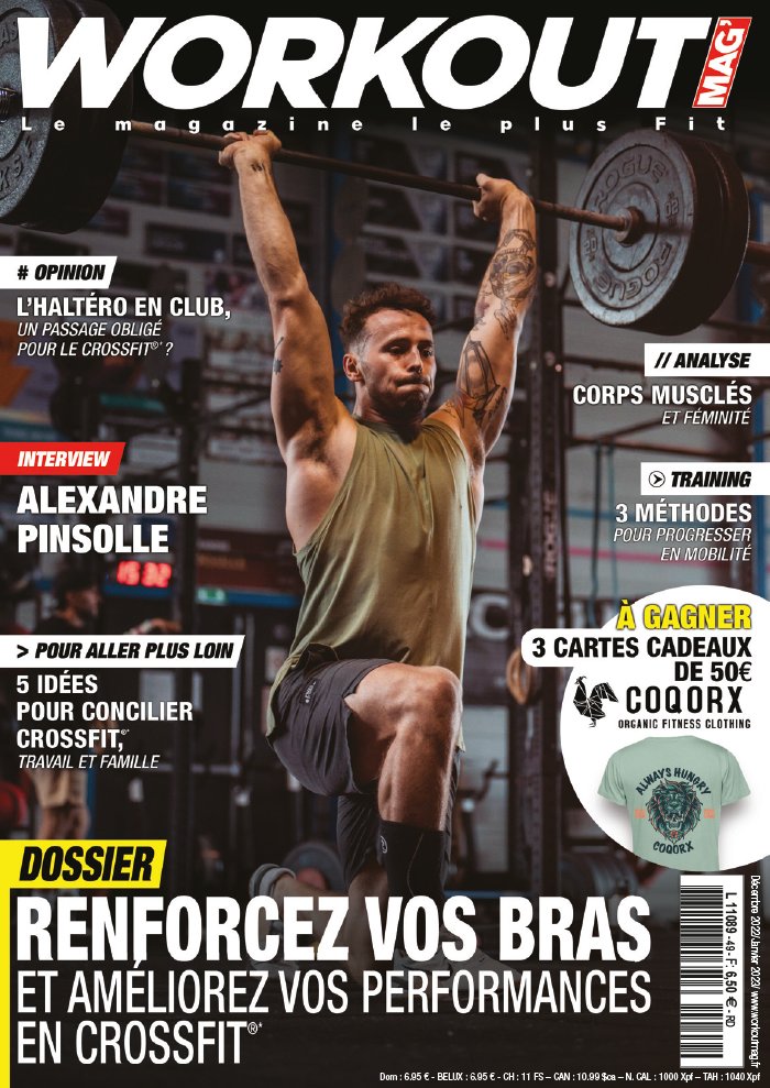 Workout magazine N°49 du 02 décembre 2022 à télécharger sur iPad