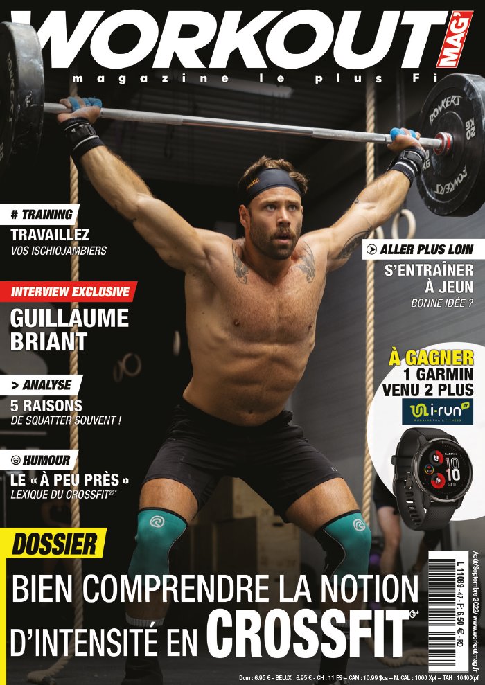 Workout magazine N°47 du 30 juillet 2022 à télécharger sur iPad