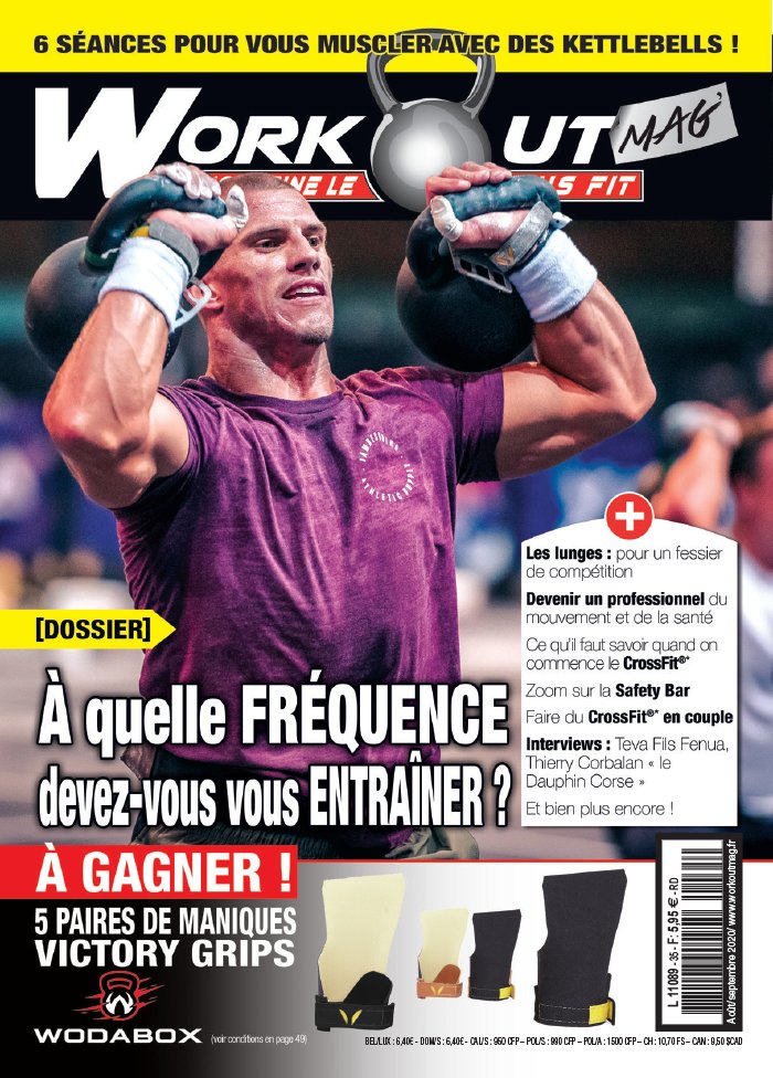 Workout magazine N°35 du 04 août 2020 à télécharger sur iPad