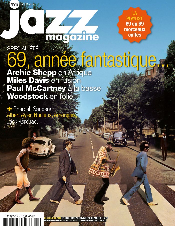 Jazz Magazine N°719 du 30 juillet 2019 à télécharger sur iPad