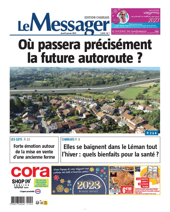 Le Messager N°53 du 05 janvier 2023 à télécharger sur iPad