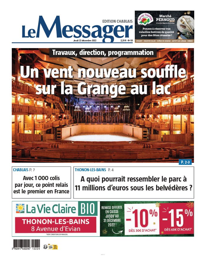 Le Messager N°51 du 22 décembre 2022 à télécharger sur iPad