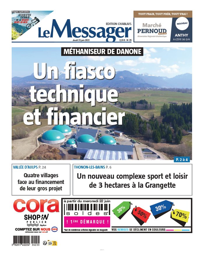 Le Messager N°25 du 23 juin 2022 à télécharger sur iPad