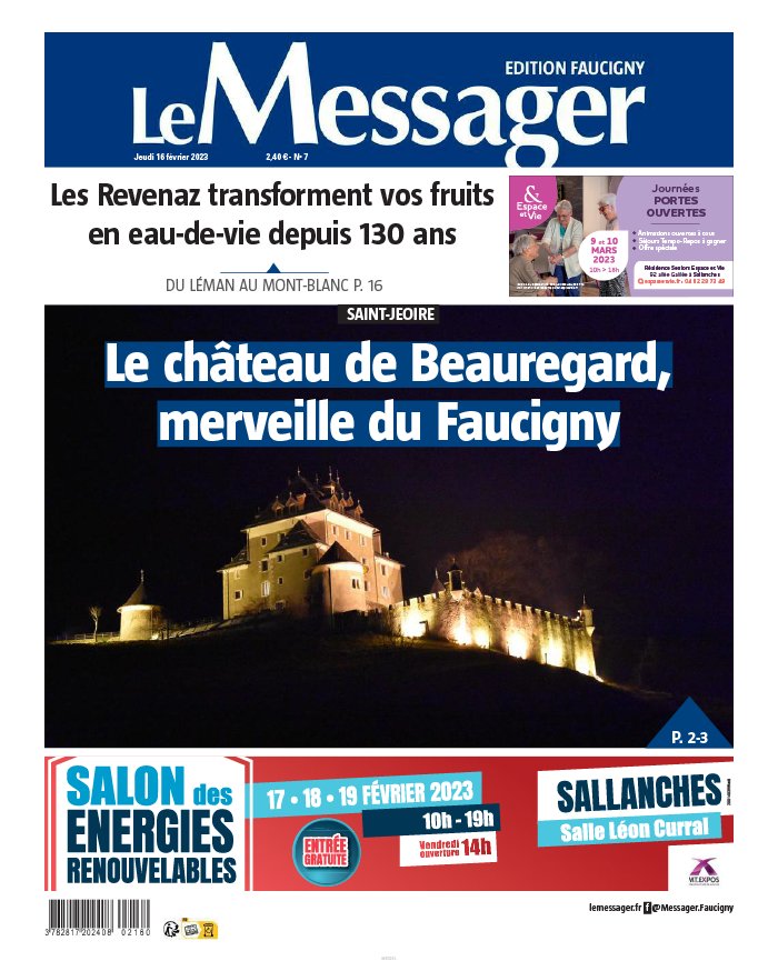 Le Messager N°59 du 16 février 2023 à télécharger sur iPad