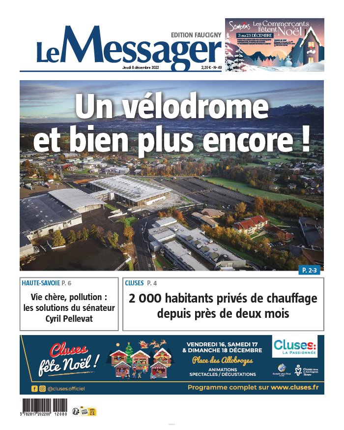 Le Messager N°49 du 08 décembre 2022 à télécharger sur iPad