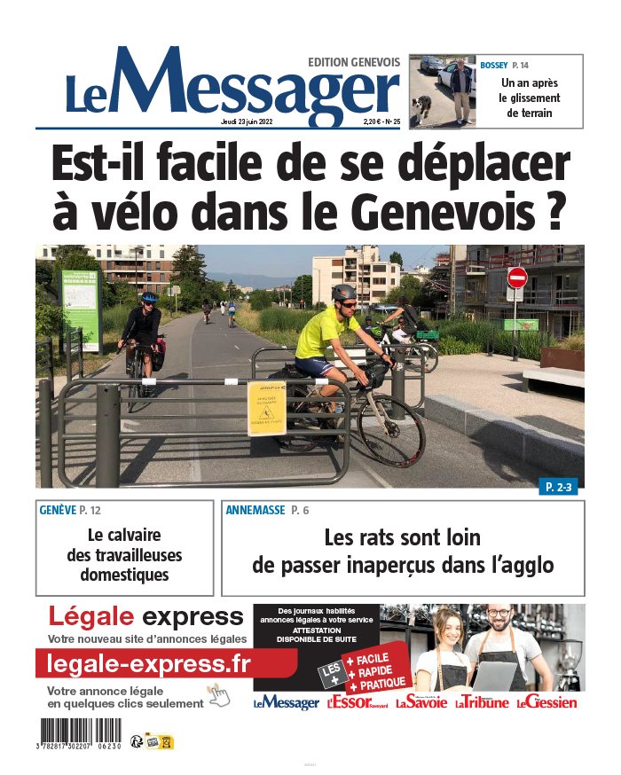 Le Messager N°25 du 23 juin 2022 à télécharger sur iPad