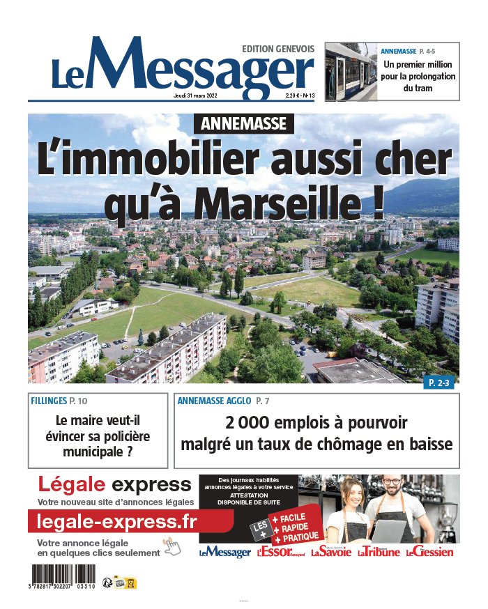 Le Messager N°13 du 31 mars 2022 à télécharger sur iPad