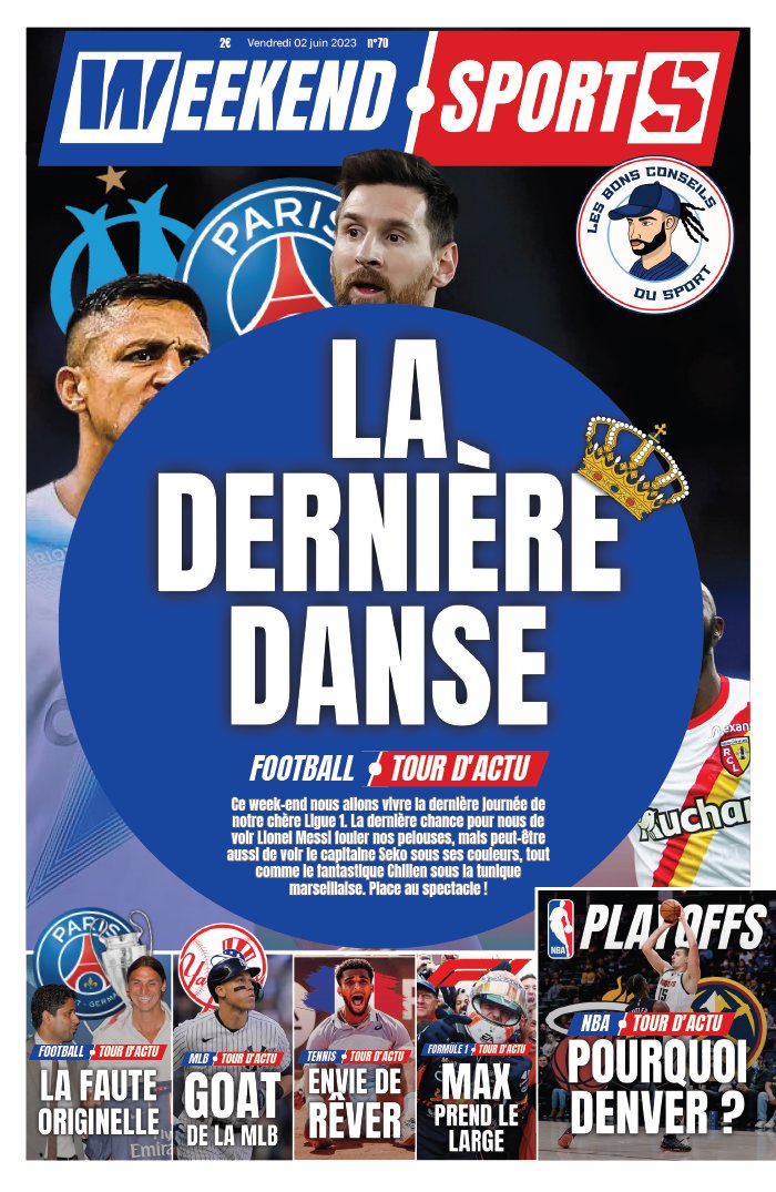 Week-end Sports N°70 du 02 juin 2023 à télécharger sur iPad