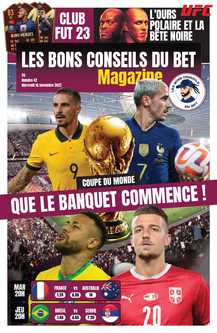 Les Bons Conseils du Bet Magazine N°42 du 18 novembre 2022 à ...