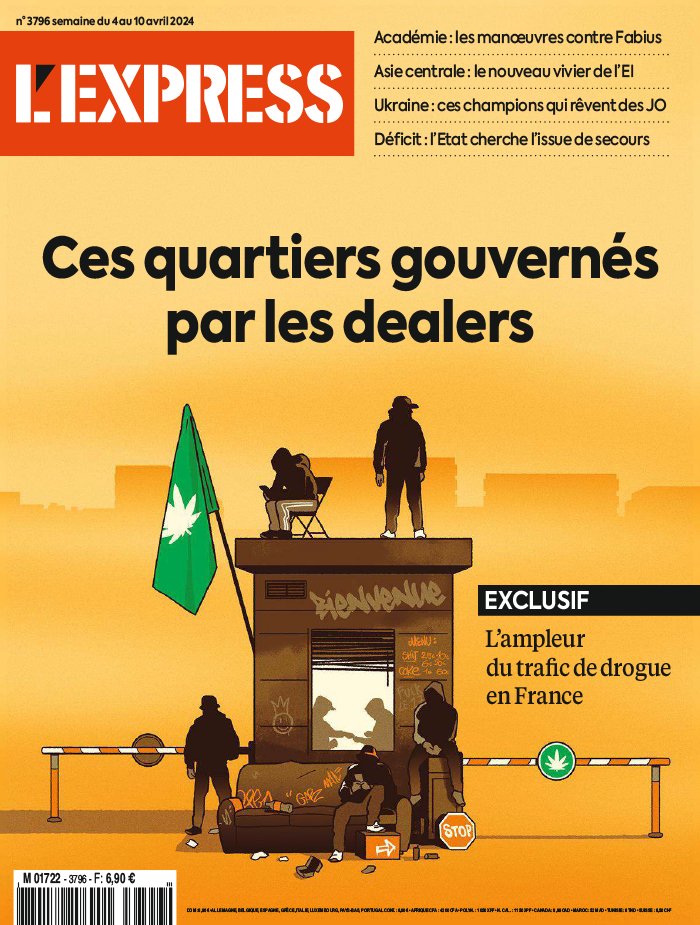 L'Express N°3796 du 04 avril 2024 à télécharger sur iPad