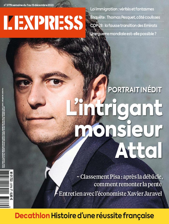 Lexpress N°3779 Du 07 Décembre 2023 à Télécharger Sur Ipad