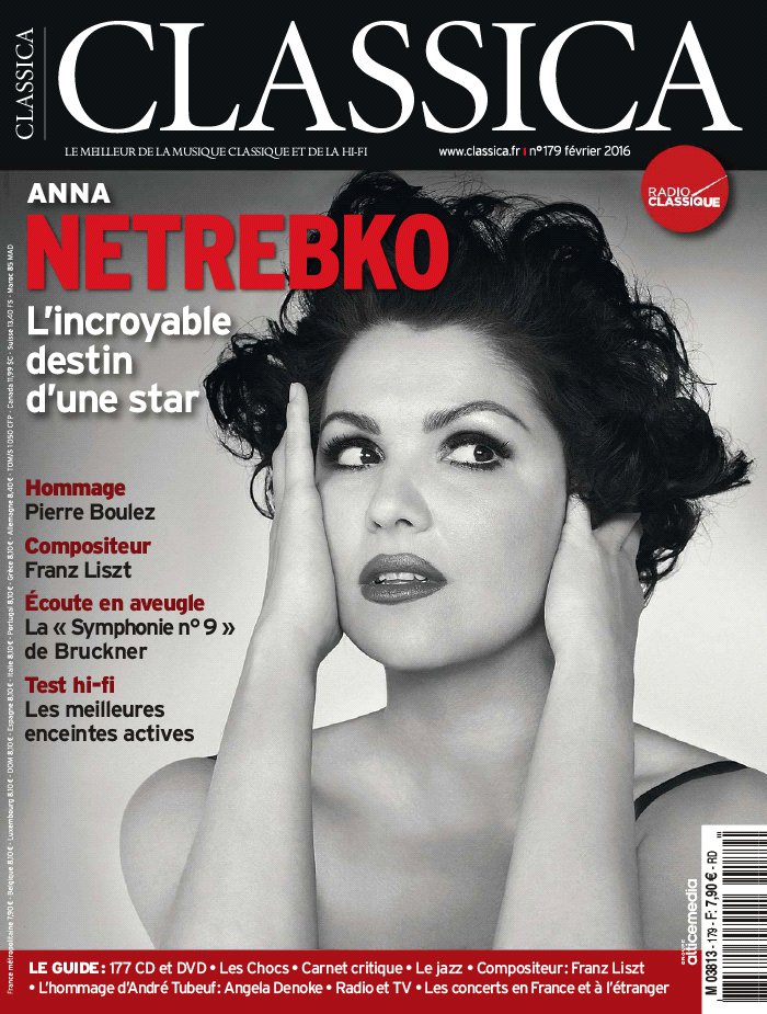 Classica N°179 du 28 janvier 2016 à télécharger sur iPad