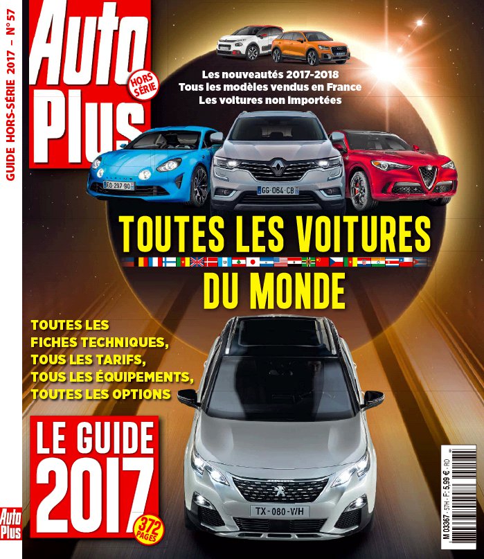 Auto Plus Hors Série N°57 du 16 décembre 2016 à télécharger sur iPad