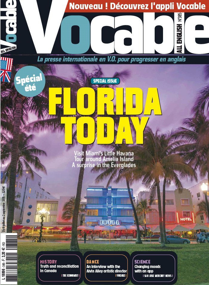 Vocable All English N°385 du 09 juillet 2015 à télécharger sur iPad