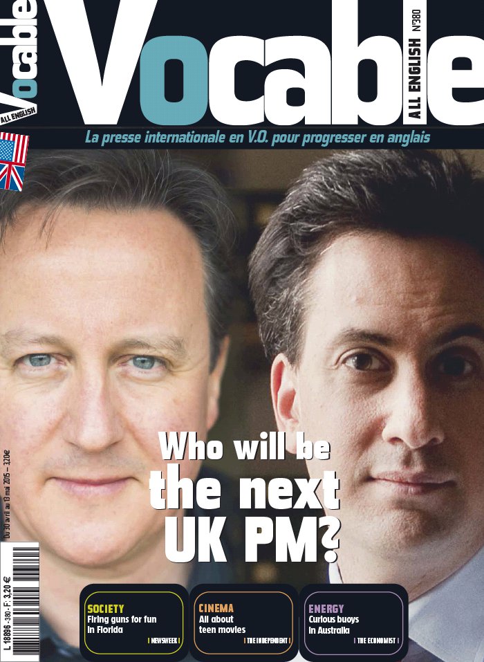 Vocable All English N°380 du 28 avril 2015 à télécharger sur iPad