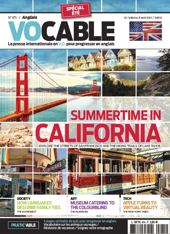 Vocable Anglais N°875 du 07 juillet 2022 à télécharger sur iPad