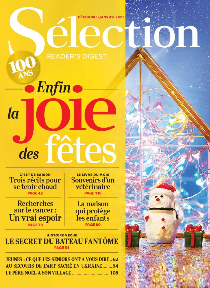 Sélection Reader's Digest N°884 du 01 décembre 2022 à télécharger sur iPad Sélection Reader's Digest N°884 du 01 décembre 2022 à télécharger sur iPad